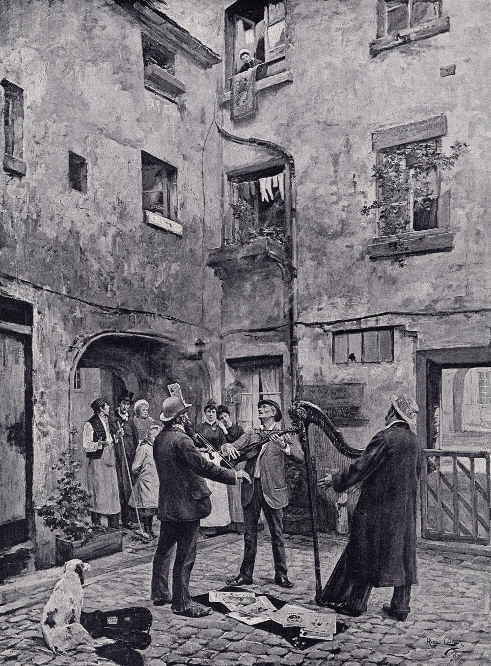 Henri Cain | Strolling Musicians | MutualArt