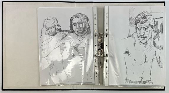 Robin Symes | FOLDER OF ORIGINAL SKETCHES AND DRAWINGS | MutualArt