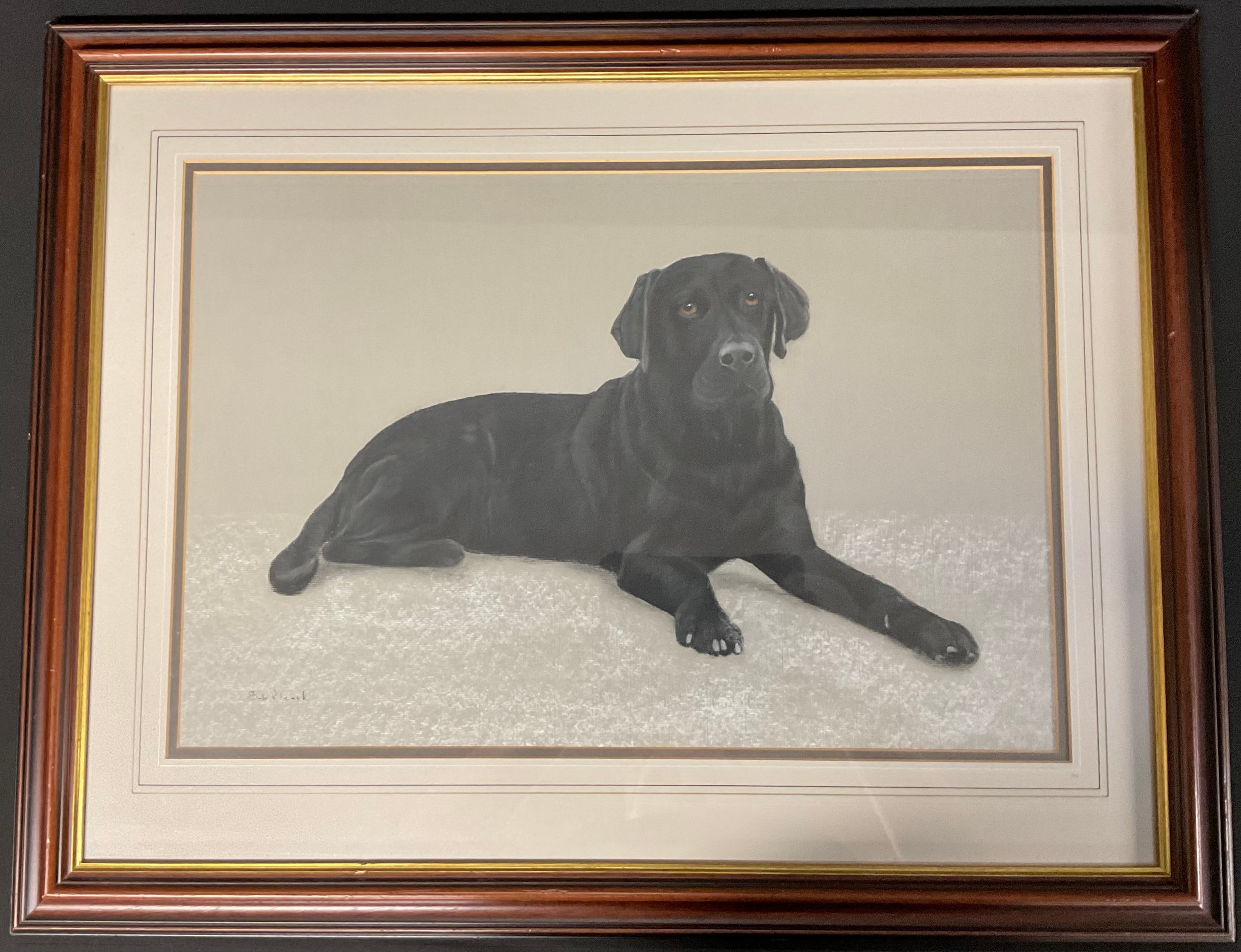Bob Elgas | Sooty the Black Labrador | MutualArt