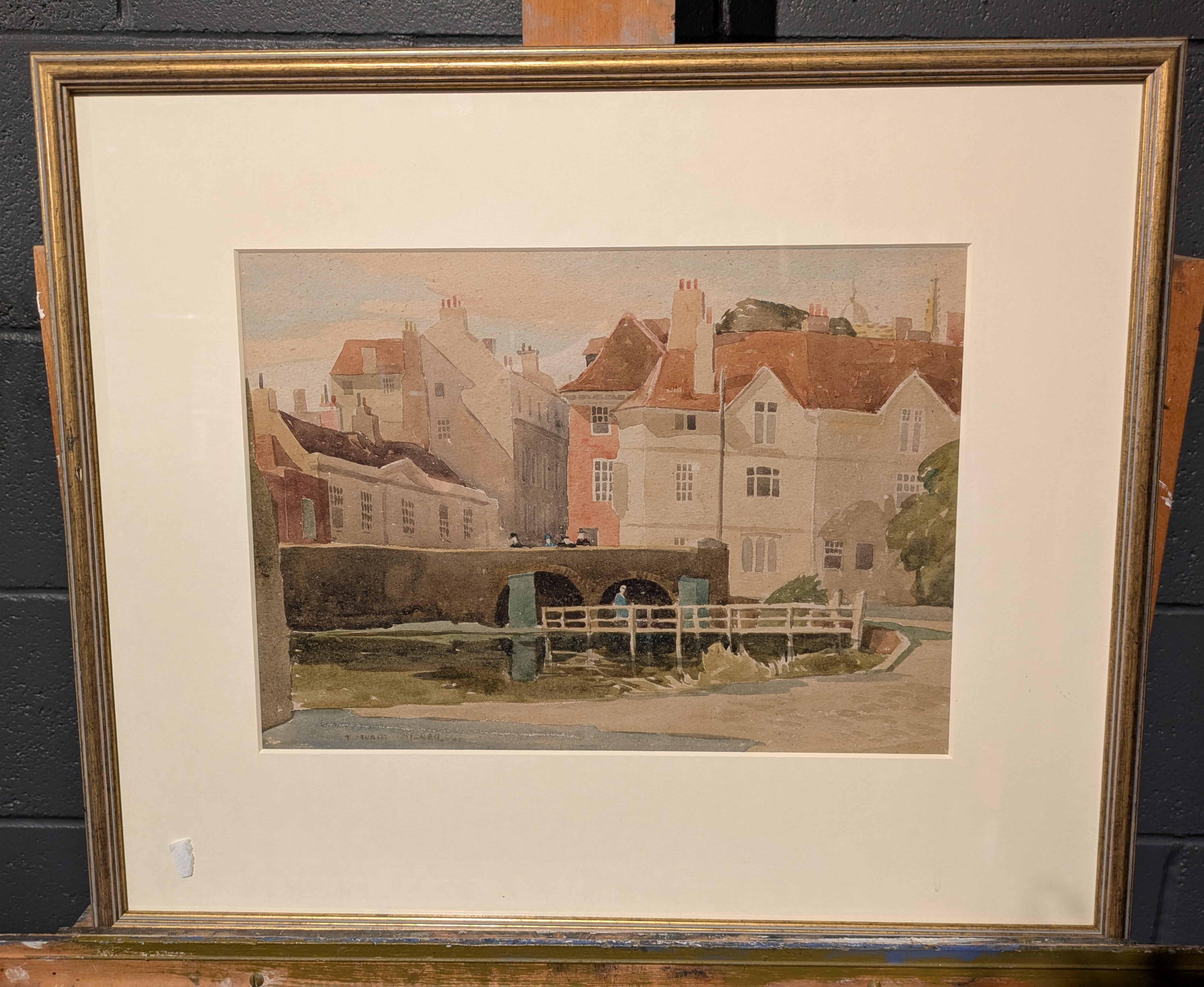 Thomas Stuart Milner | Village on a river (40) | MutualArt