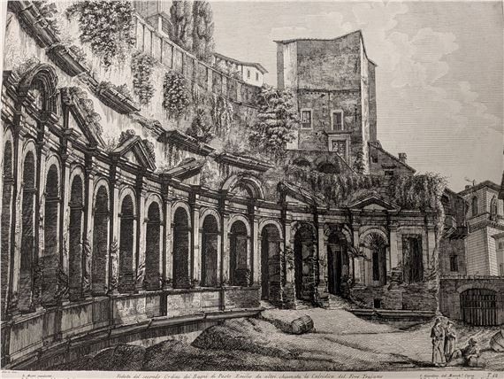 Luigi Rossini | Architectural subjects, Rome (1822) | MutualArt