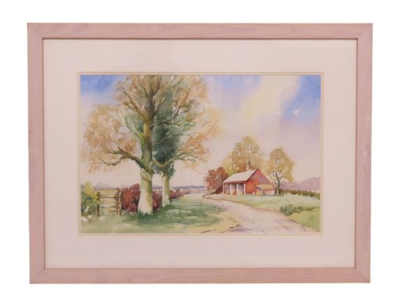 Tony Stimpson | Tony Stimpson: The Red Barn | MutualArt