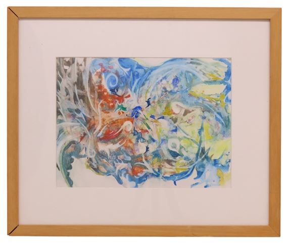 Sheila Welch | Abstract study in colours | MutualArt