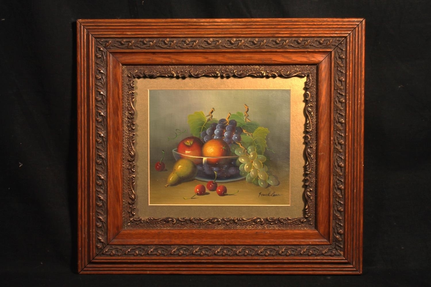 Frank Lean | still life glass fruit bowl | MutualArt