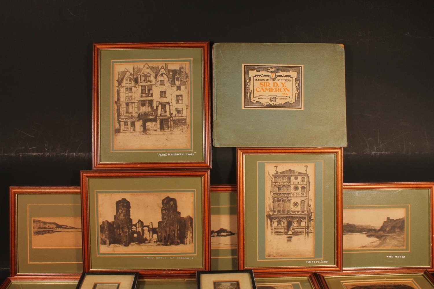 David Young Cameron | Modern Master of Etching book with the plates ...