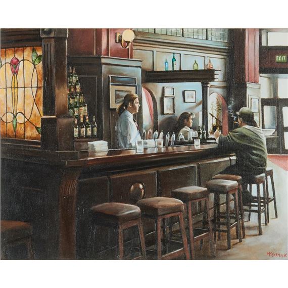 Harry McCormick | Bar Scene | MutualArt