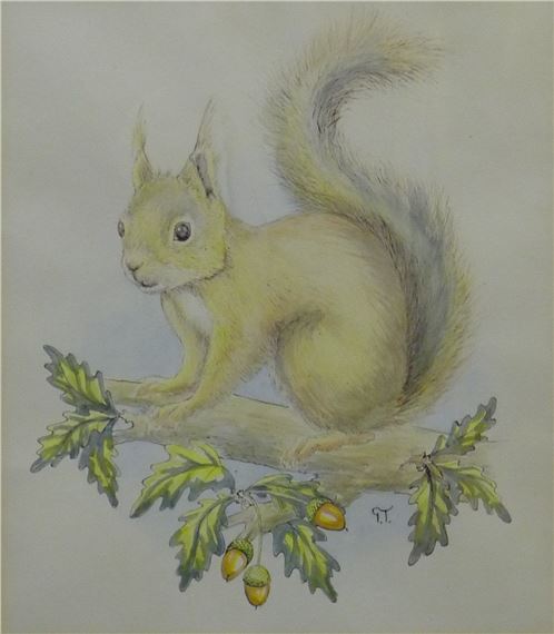 Gina Tipple | Red Squirrel | MutualArt