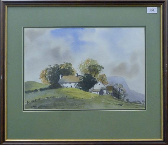 James Lishman | Farm near Derwentwater | MutualArt