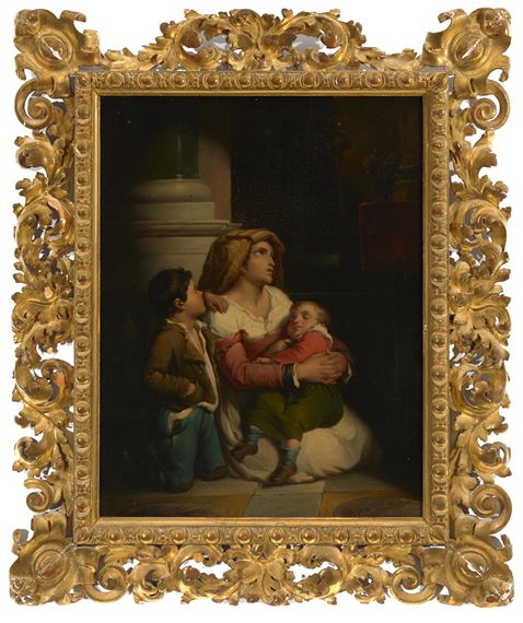 Giuseppe Mazzolini | Mother and Children | MutualArt