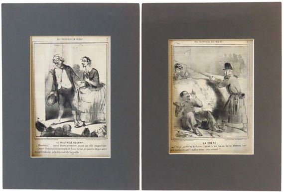 Charles Vernier | 'NOS TROUPIERS EN ORIENT', including 'La Treve' & 'Le ...