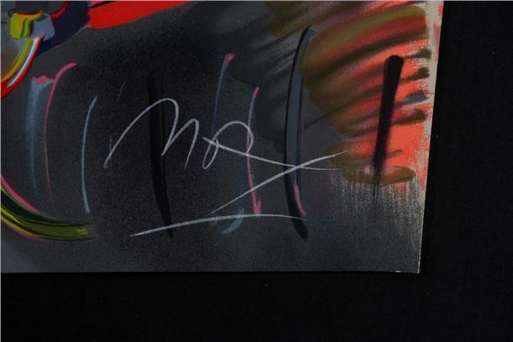 Peter Max | Zero with Bowler | MutualArt