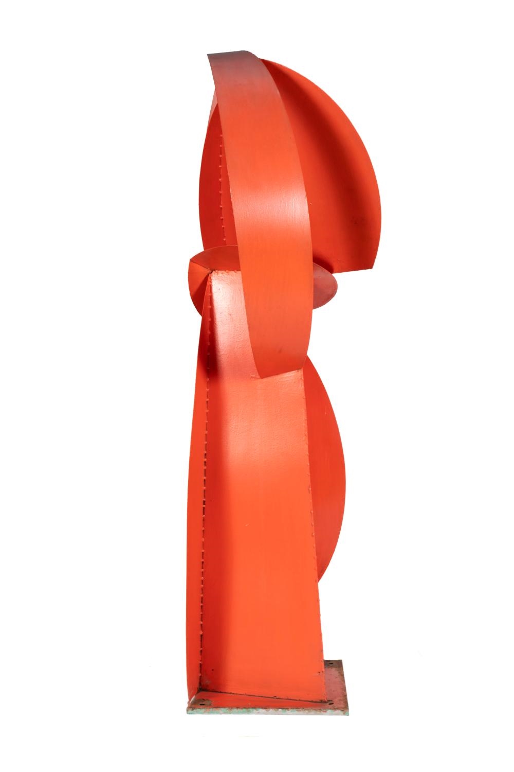 Brother Mel Meyer | Red outdoor sculpture (12) | MutualArt