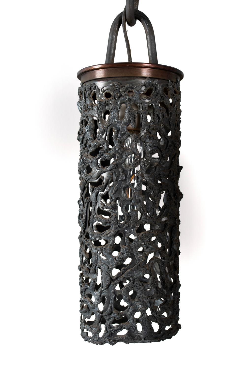 Brother Mel Meyer | arm cannister light chandelier (12) | MutualArt