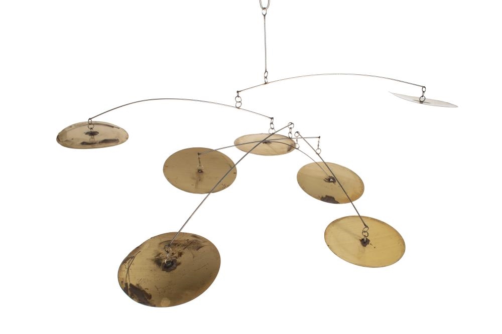 Brother Mel Meyer | armed brass disc mobile (12) | MutualArt