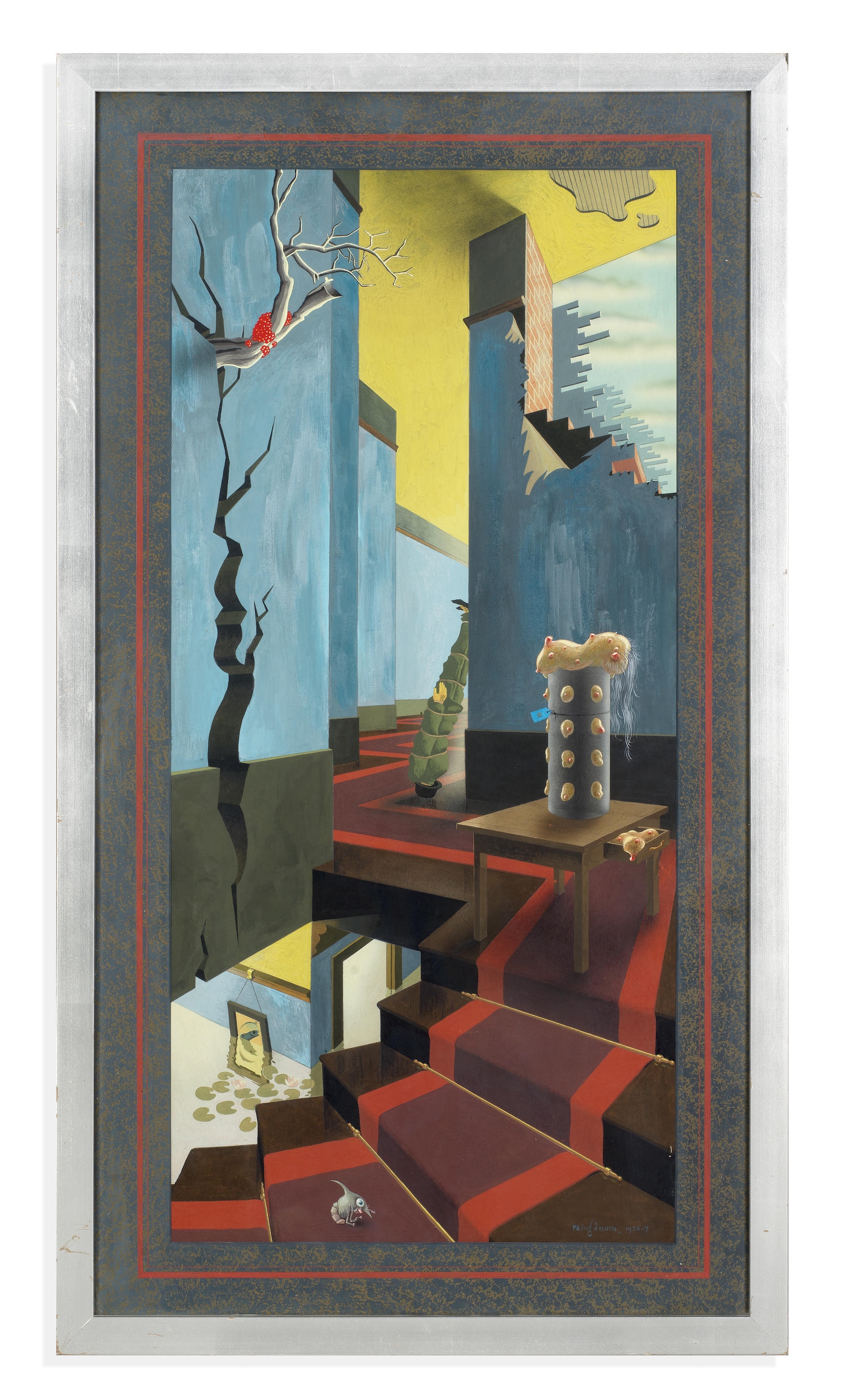 Victor Reinganum | On the Stairs (1936) | MutualArt
