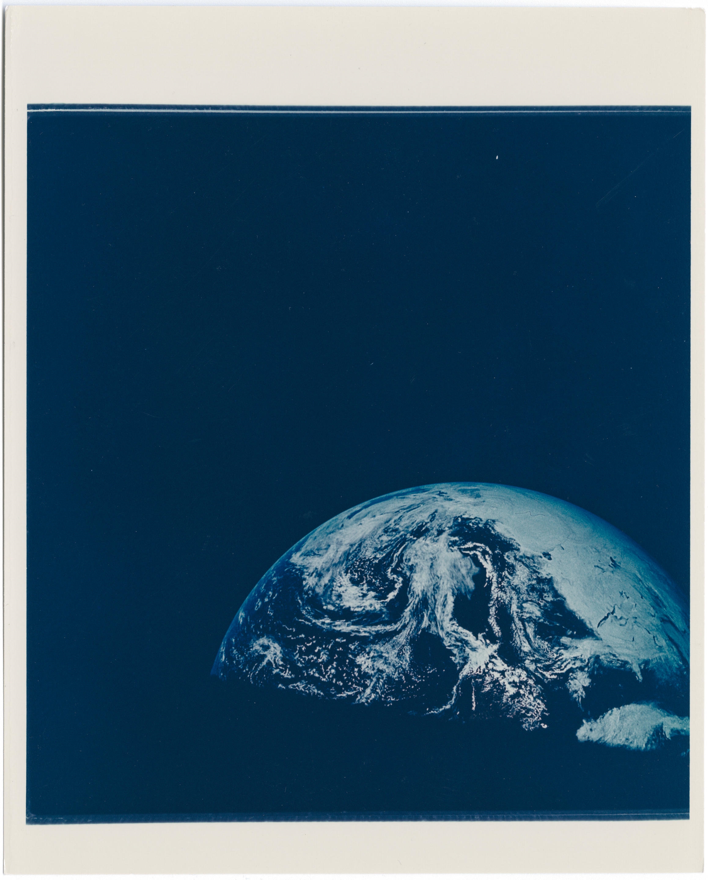 Thomas Stafford | [Apollo 10] SPECTACULAR HALF VIEW OF EARTH THROUGH ...