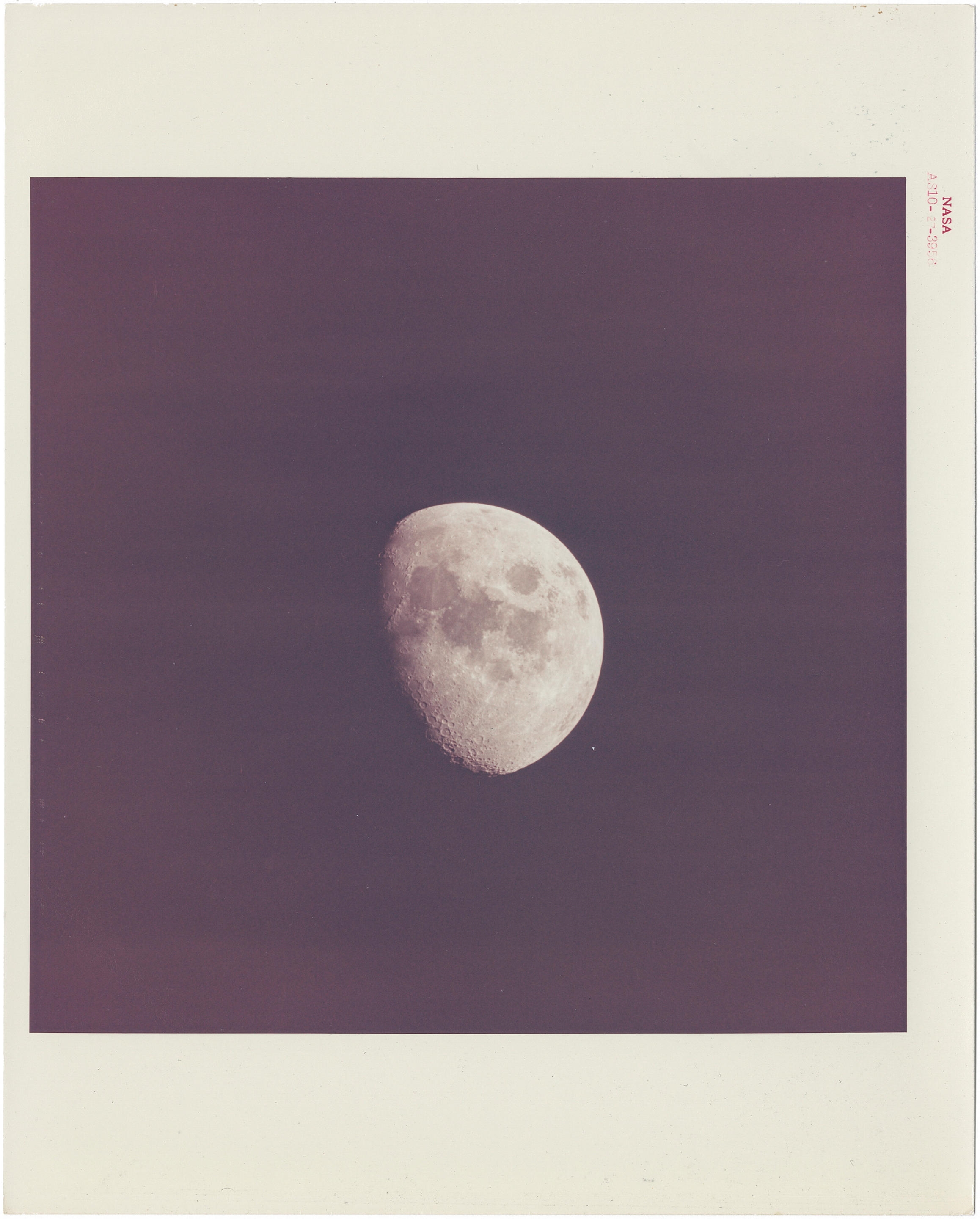 John W. Young | [Apollo 10] WHOLE MOON FLOATING IN THE VASTNESS OF ...