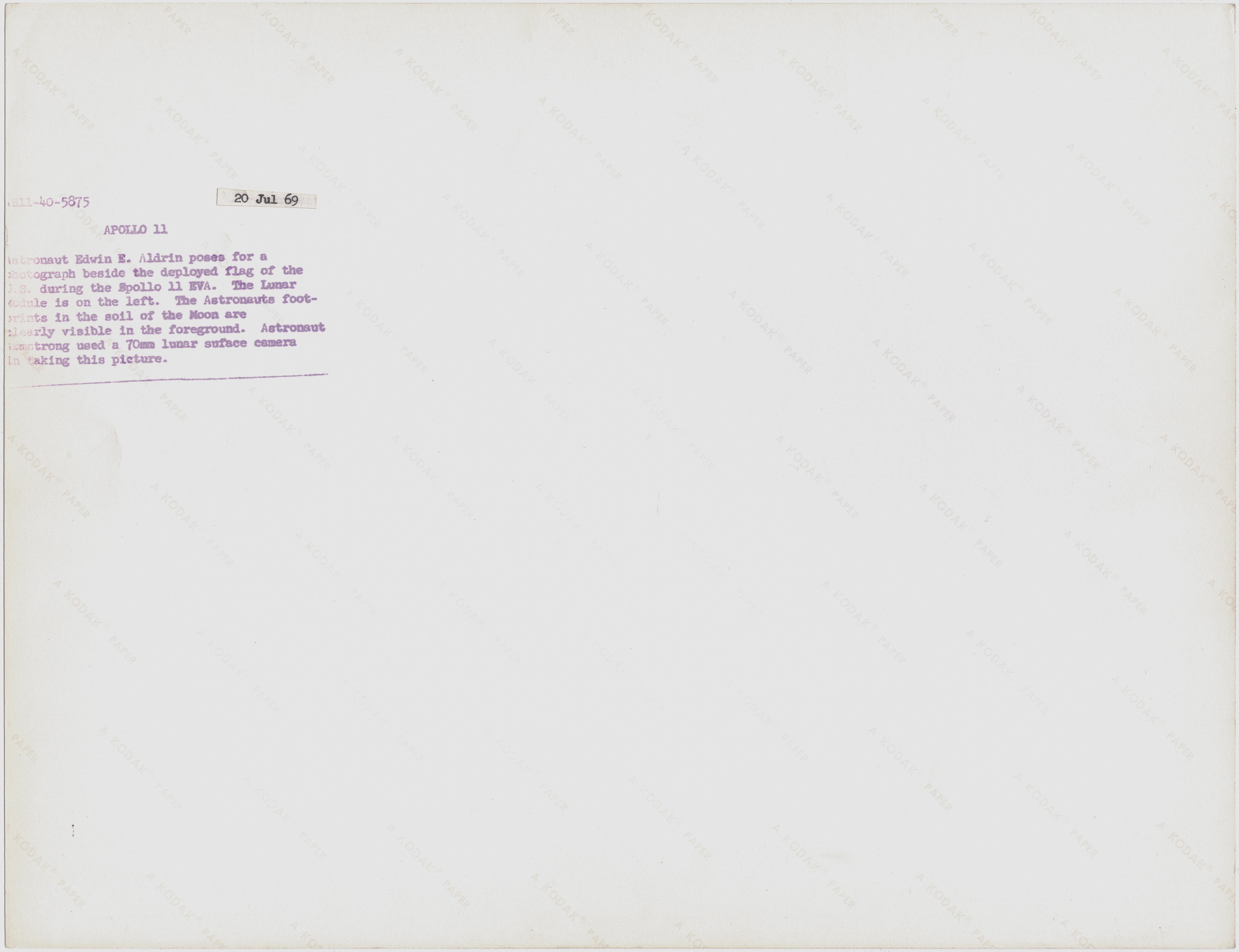 Neil Armstrong | [Apollo 11] BUZZ ALDRIN'S PORTRAIT BESIDES THE FIRST ...