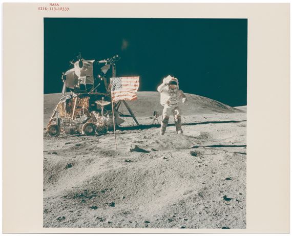 Charles Duke | [Apollo 16] JOHN YOUNG'S ICONIC JUMPING SALUTE (1972 ...