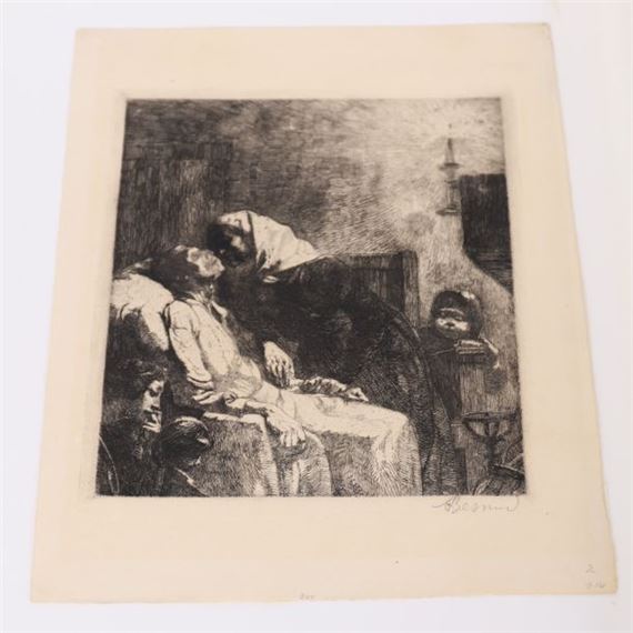 Albert Besnard | la tasse de the | MutualArt