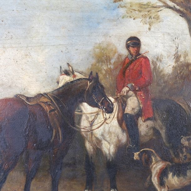 French School, 19th Century | HUNTING SCENE (Circa 1850) | MutualArt