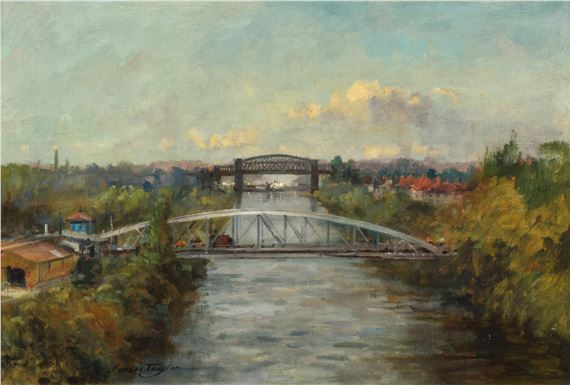 Ivan Taylor | Latchford Swing Bridge | MutualArt