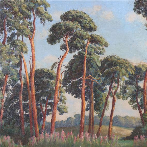 Alfred Richard Blundell | Wooded landscape | MutualArt