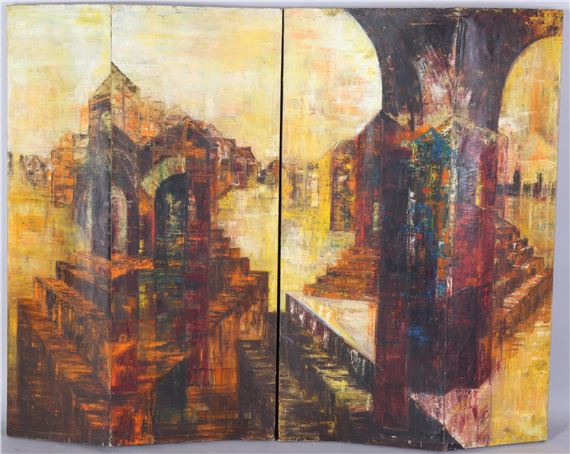 Jennifer Lipman | surrealist composition (1976) | MutualArt