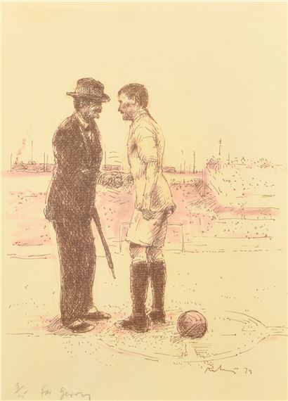 Harold Riley | First Manchester Derby | MutualArt