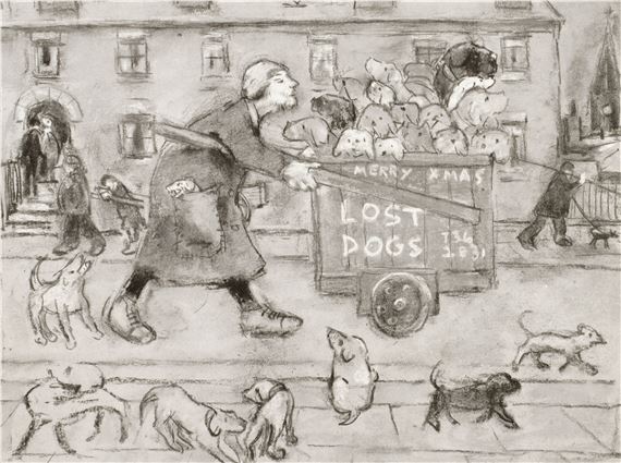 Harold Riley | Lost Dogs (85) | MutualArt