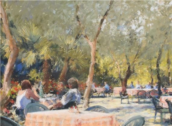 Robert Richardson | Café scene | MutualArt