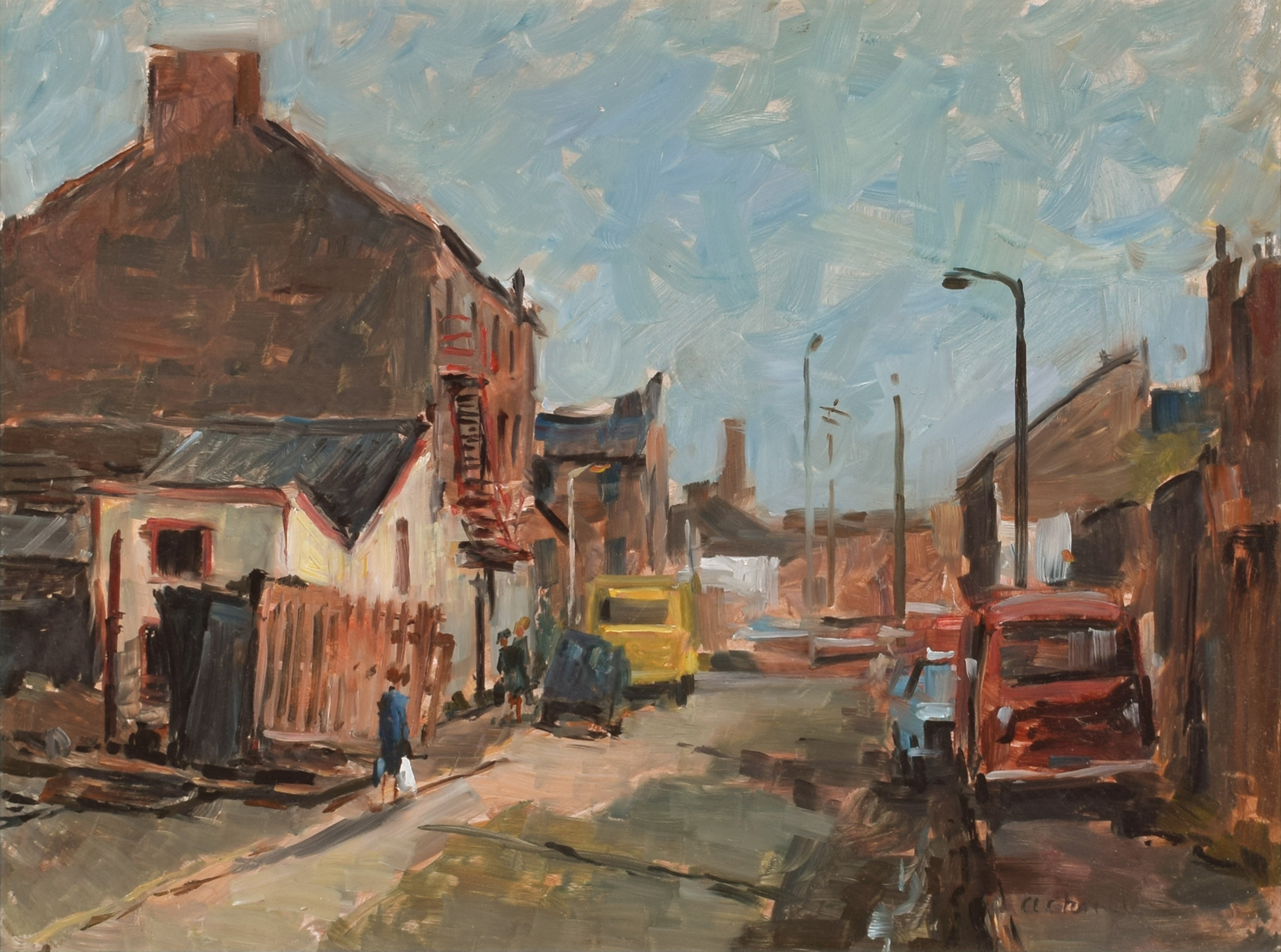 Alfred Ackrill | A Manchester Street | MutualArt