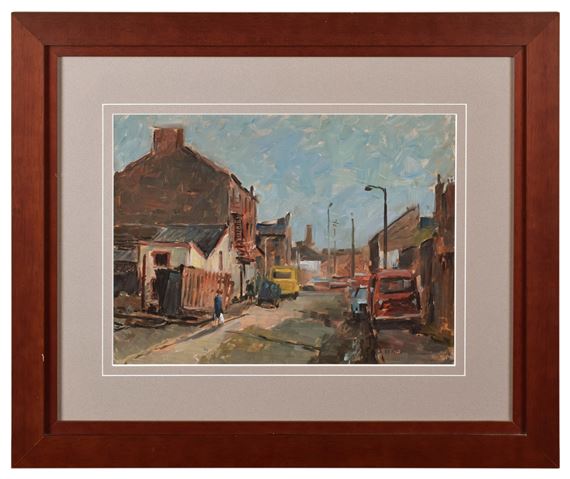 Alfred Ackrill | A Manchester Street | MutualArt