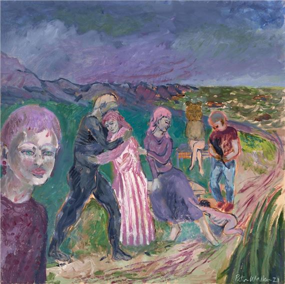 Peter Walker | At the Beach, 2022 (2022) | MutualArt