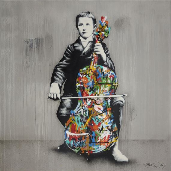 Martin Whatson | Cello Player (2016) | MutualArt