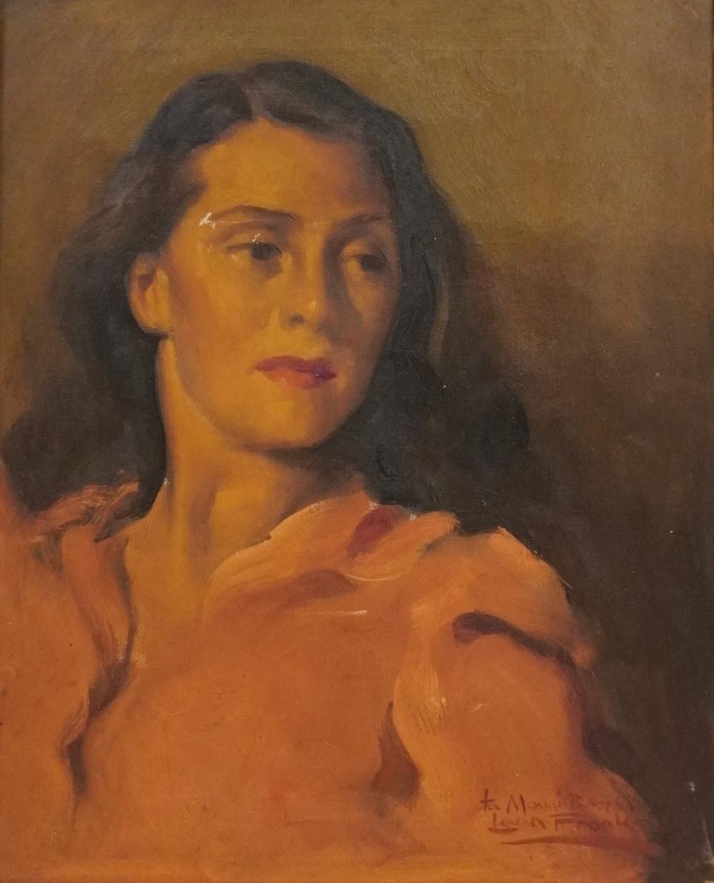 Leon Franks | Portrait of a Woman | MutualArt