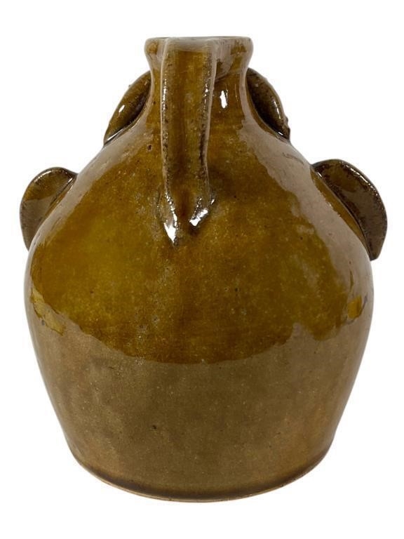 Otis Norris | Otis Norris Folk Pottery Face Jug | MutualArt