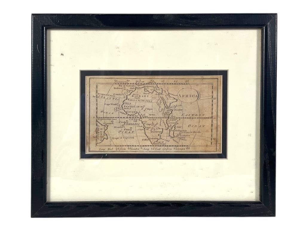 Morse | 1791 Map of Africa by Jedidiah Morse (1791) | MutualArt