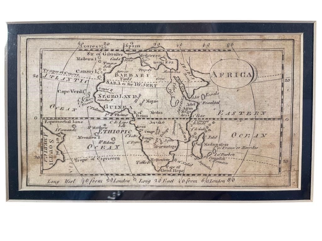 Morse | 1791 Map of Africa by Jedidiah Morse (1791) | MutualArt