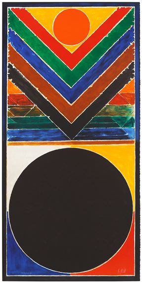 Syed Haider Raza | Arbre et Bindu (2008) | MutualArt
