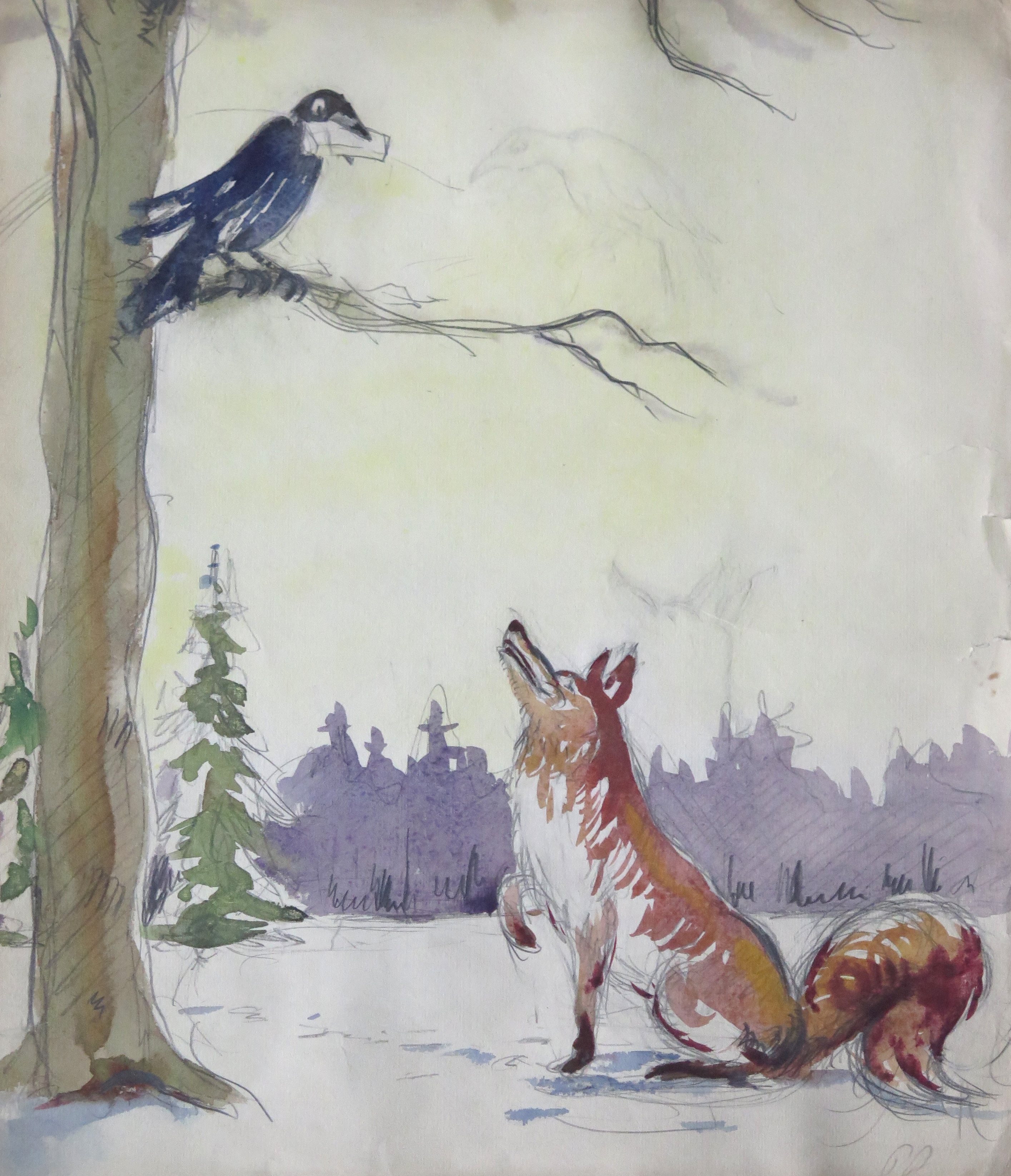 Auseklis Bauskenieks | Illustration of a Fairy Tale | MutualArt