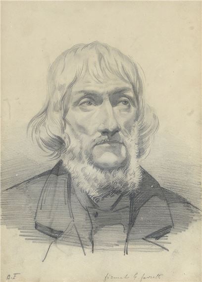 Giacomo Favretto | Ritratto virile | MutualArt