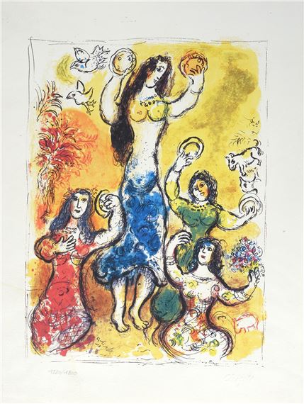 Marc Chagall | La danza di Myriam | MutualArt