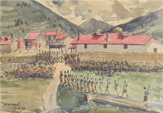 Kanwal Krishna | The Indian army Garrison at Yatung (Yadong) (39 ...