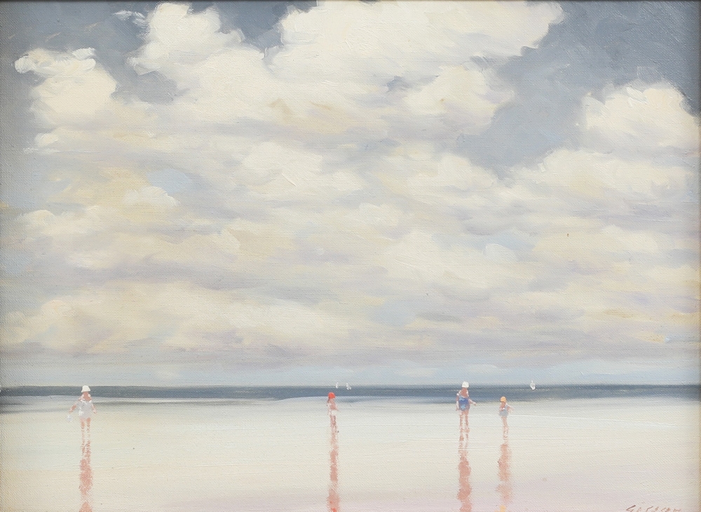 André Gisson | Andre Gisson (American, 1921-2003) Landscape Painting ...