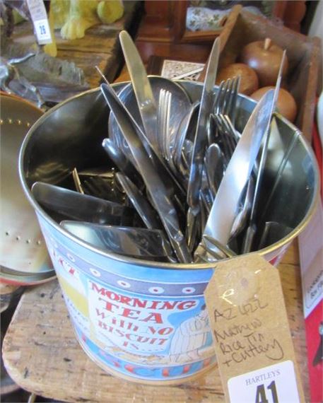 Matthew Rice | MATTHEW RICE TIN AND CUTLERY | MutualArt