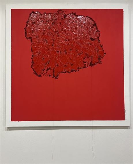 Vincent Dufresne | VINCENT DUFRESNE FILS ROUGES SUR FOND ROUGE (2025 ...