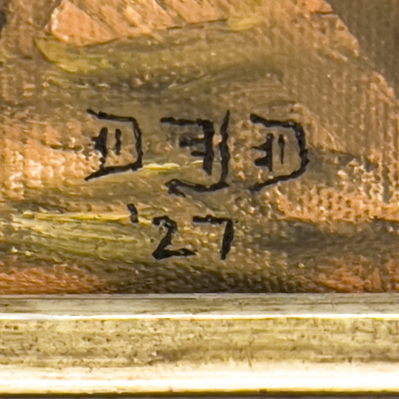 Dorothy Deyrup | Untitled (Autumn Walk) (1927) | MutualArt