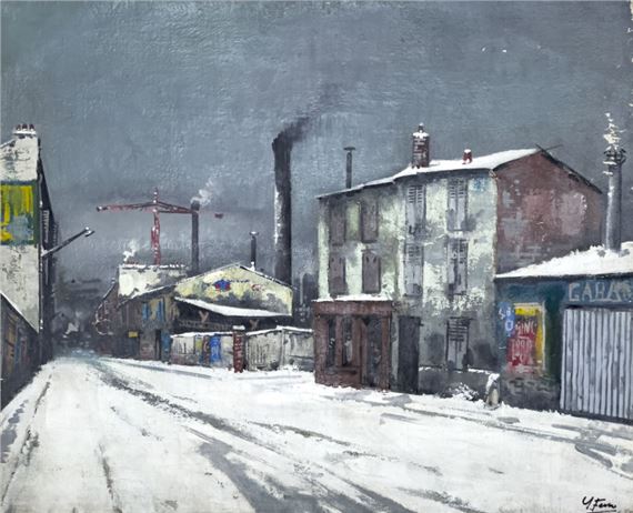 Gabriel Ferro | Le Garage en Neige | MutualArt