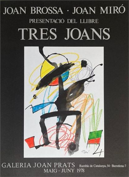 Joan Miró | Joan Miro - Joan Brossa Poster (1978) | MutualArt